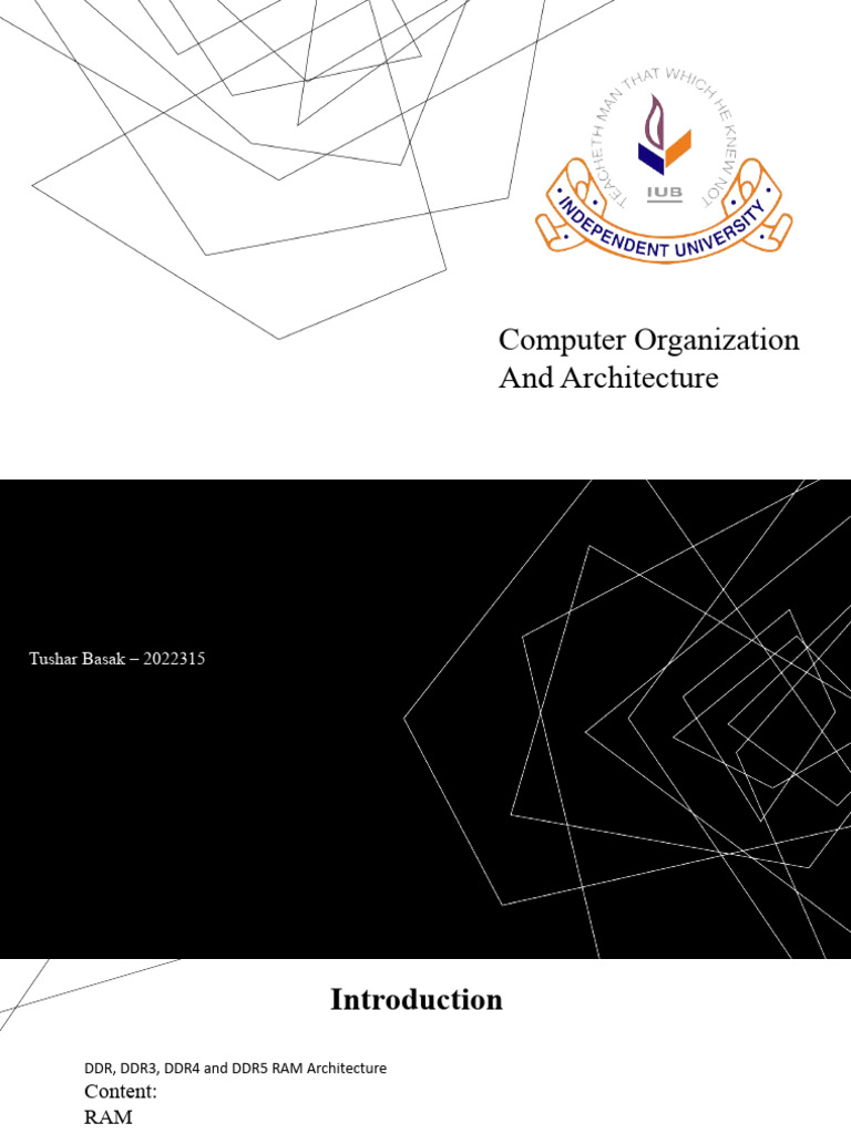 PRESENTATION2 | PDF | Random Access Memory | Electronics