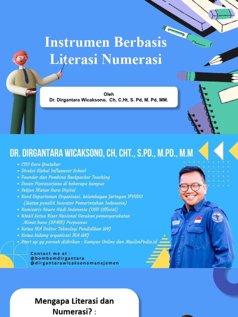 Materi Instrumen Berbasis Litnum | PDF