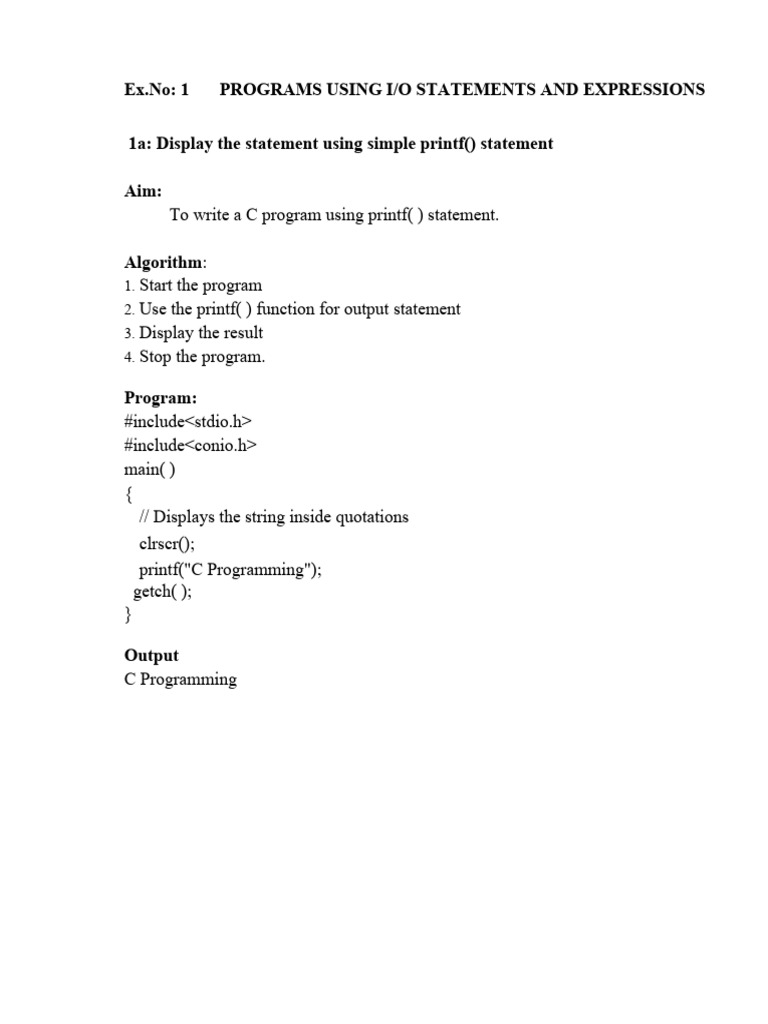 Lab Excecise-1 For Eee Students - Tamizharasu | PDF | Theoretical ...