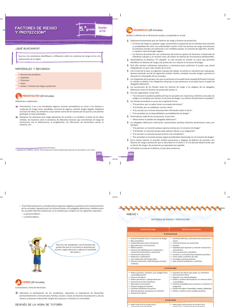 Sesion Tutoria 02 | PDF | La dependencia de sustancias | Violencia