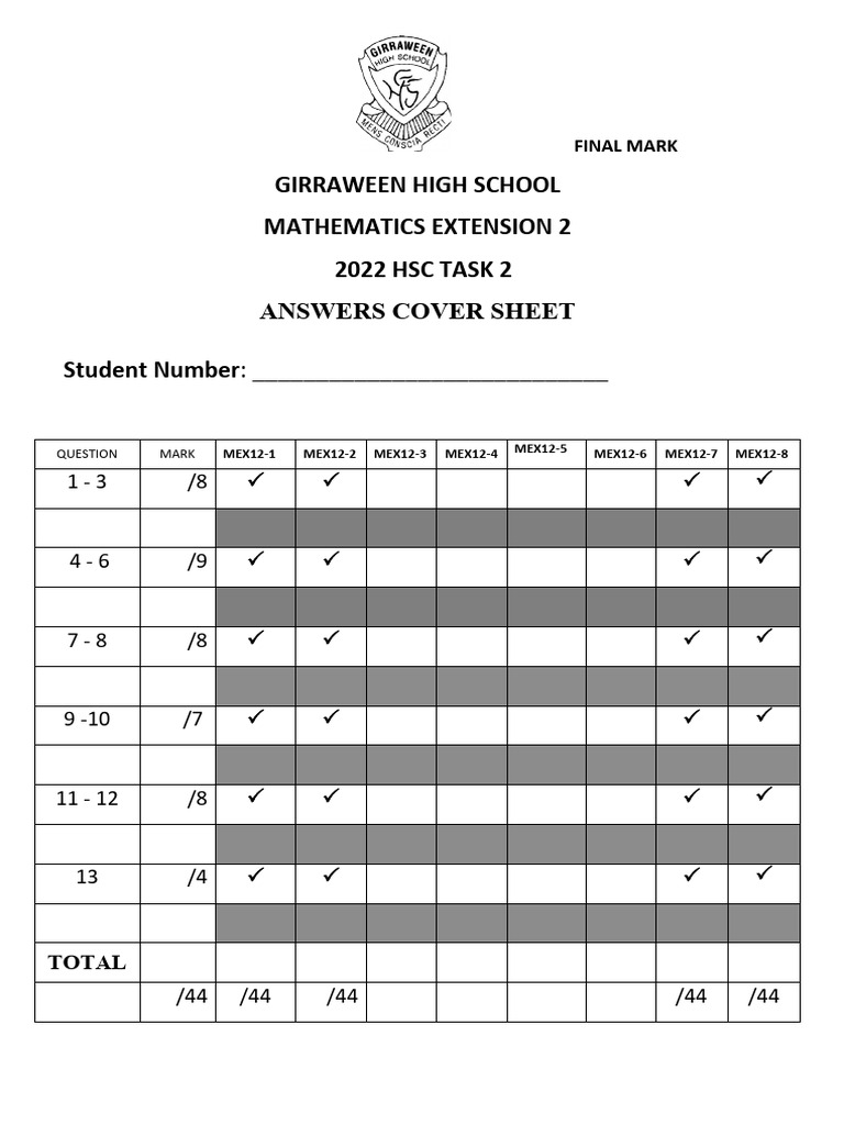 2022 Ext 2 Task 2 Part B | PDF | Mathematical Proof | Mathematics
