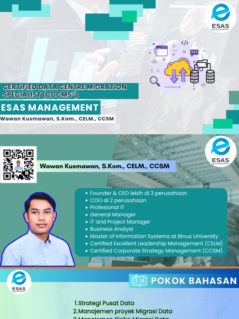 Certified Data Centre MIGRATION Specialist (CDCMS®) | PDF