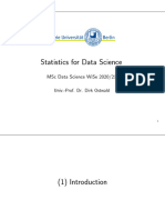 Statistics For Data Science | PDF