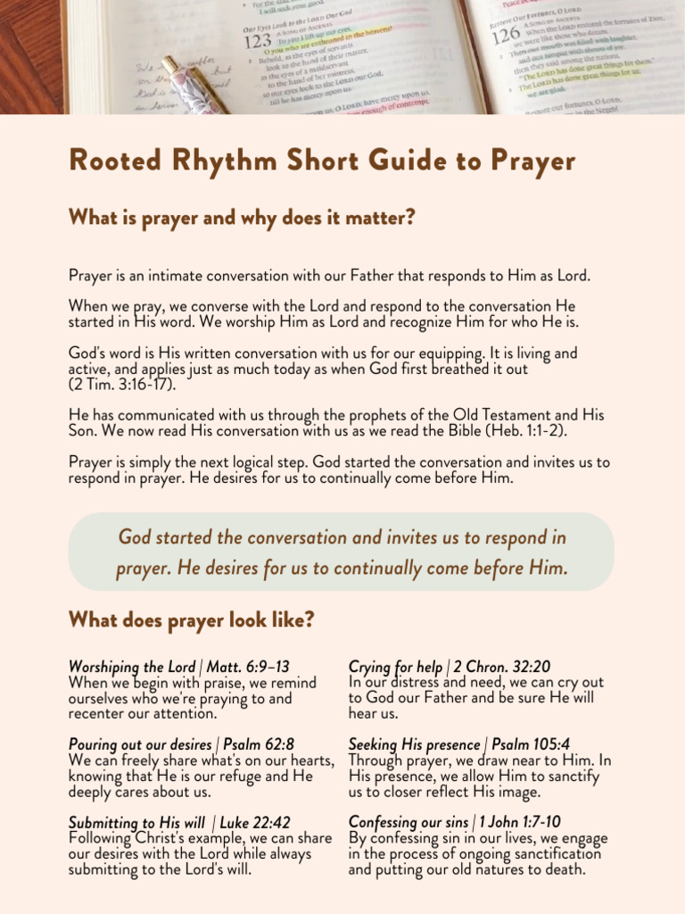 Short Prayer Guide | PDF | Prayer | Lord's Prayer