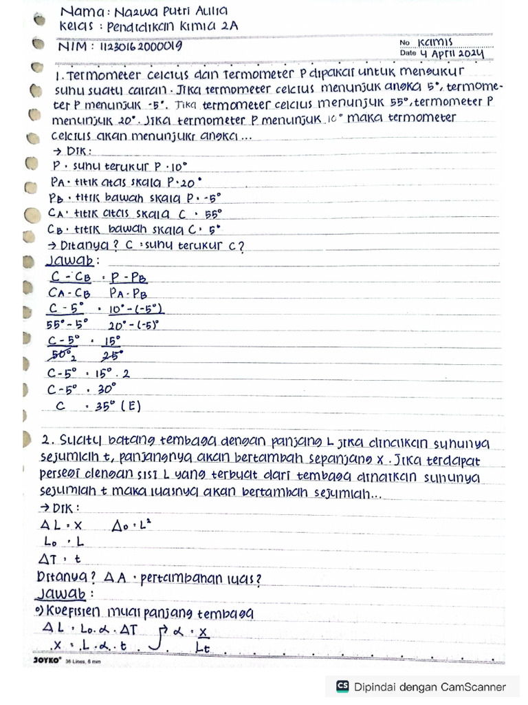 2A 19 Nazwa Putri Aulia | PDF