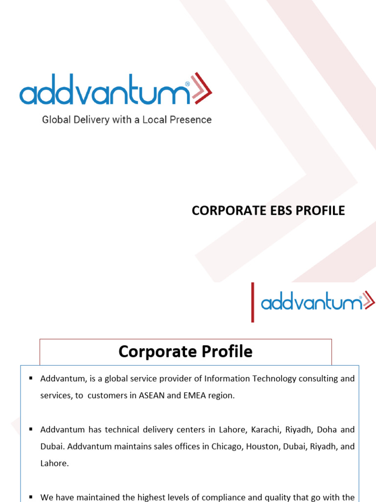 Oracle EBS Solutions by Addvantum | PDF | Oracle Corporation | Asset ...