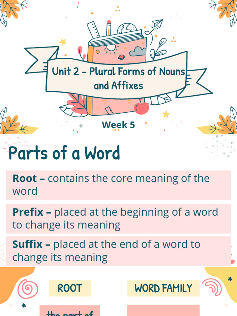 Handout No. 2 Affixes and Root Words | Download Free PDF | Word | Syntax