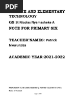 Science Third Term Test Papers 2023 Grade 7 | PDF