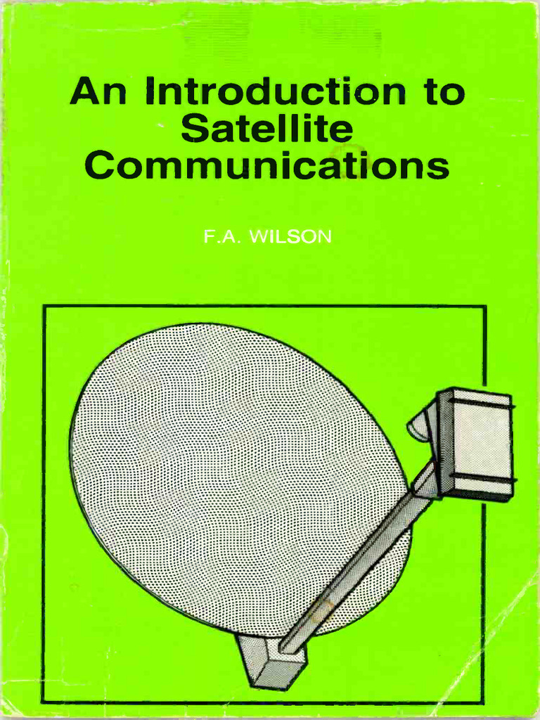 326 An Introduction To Satellite Communications | PDF | Coaxial Cable ...