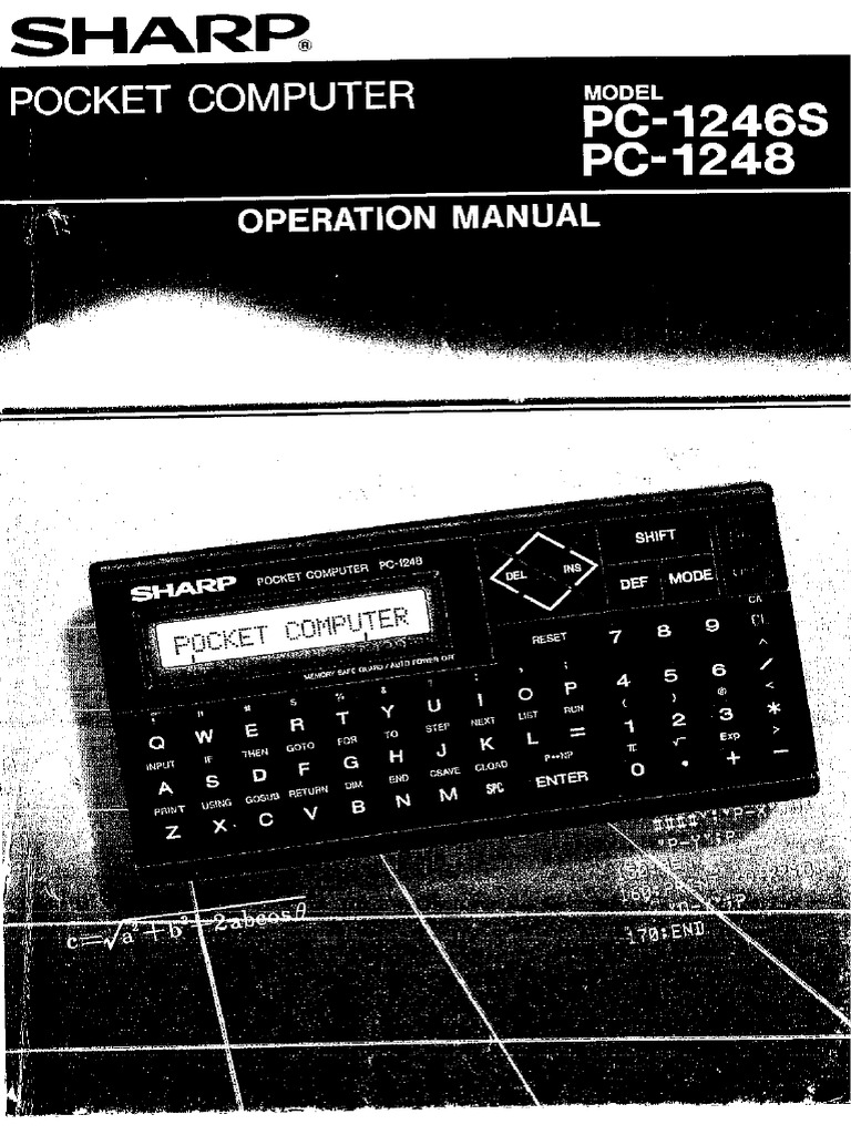 Tandy PC-8 | PDF