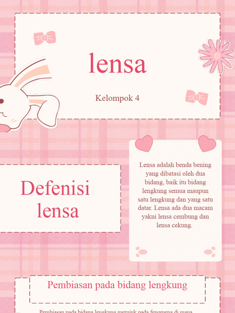 Definisi dan Rumus Lensa Optik | PDF