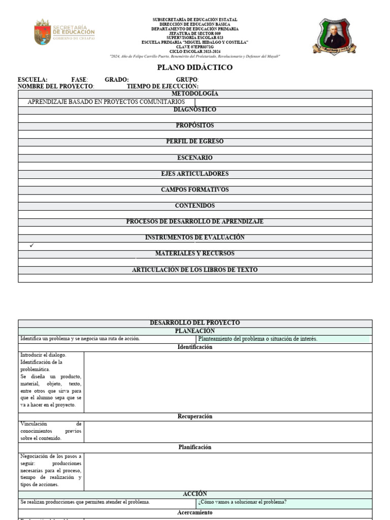 Formato ABPC | PDF | Evaluación | Educación primaria