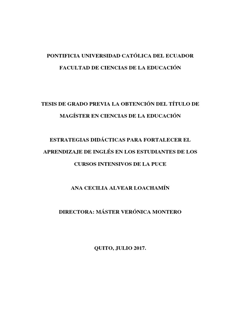 Estrategias Didácticas para Aprender Inglés | PDF | Aquisición de ...