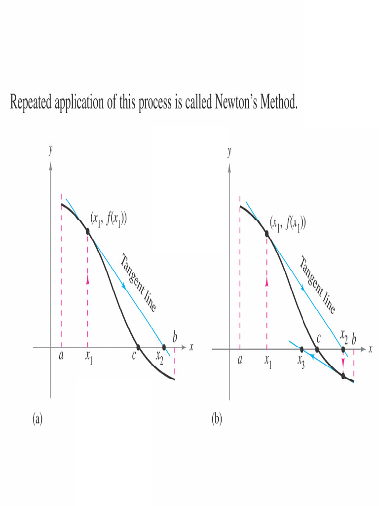 Repeated Application of Newton's Method | PDF