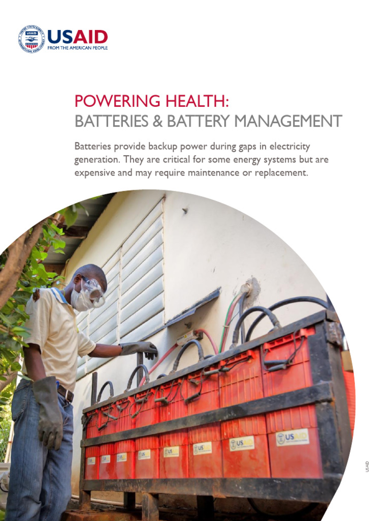 Powering-Health Batteries | PDF | Lithium Ion Battery | Battery ...