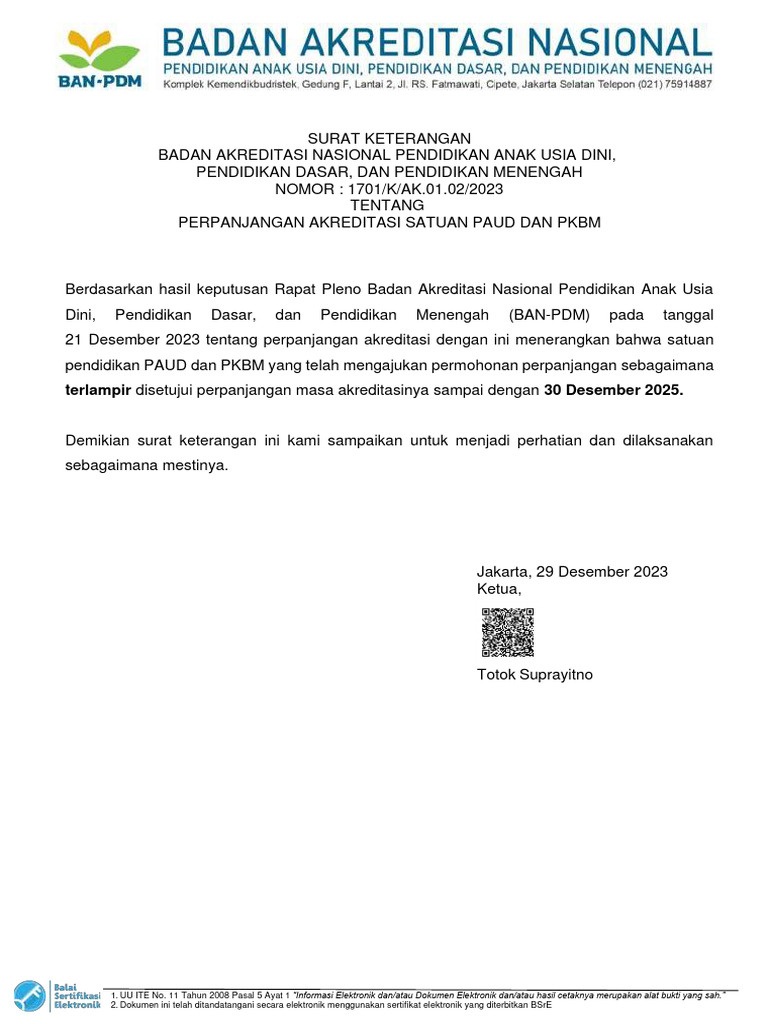 6.Surat_Keterangan_Perpanjangan_Akreditasi_PAUD_dan_PKBM_pada_Tahun ... 6.Surat_Keterangan_Perpanjangan_Akreditasi_PAUD_dan_PKBM_pada_Tahun ...