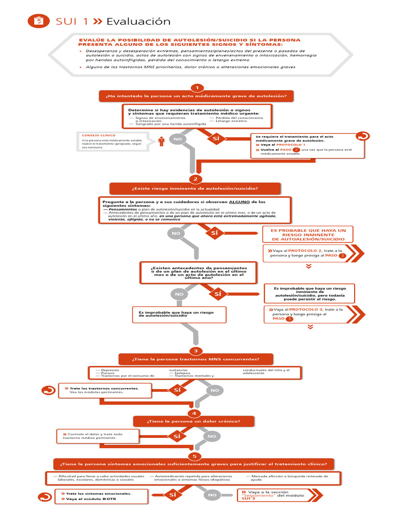 Suicidio SUS 1 Evaluacion | Descargar gratis PDF | Autolesiones | Suicidio