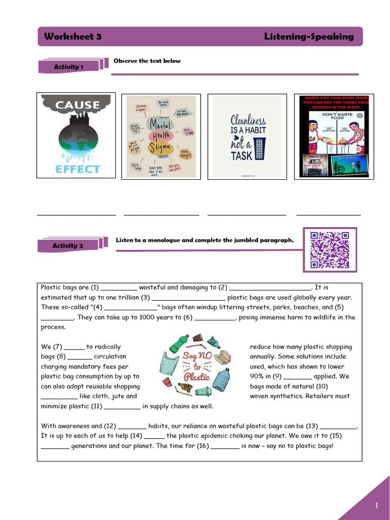 Hortatory Worksheet | PDF | Mental Health | Mental Disorder