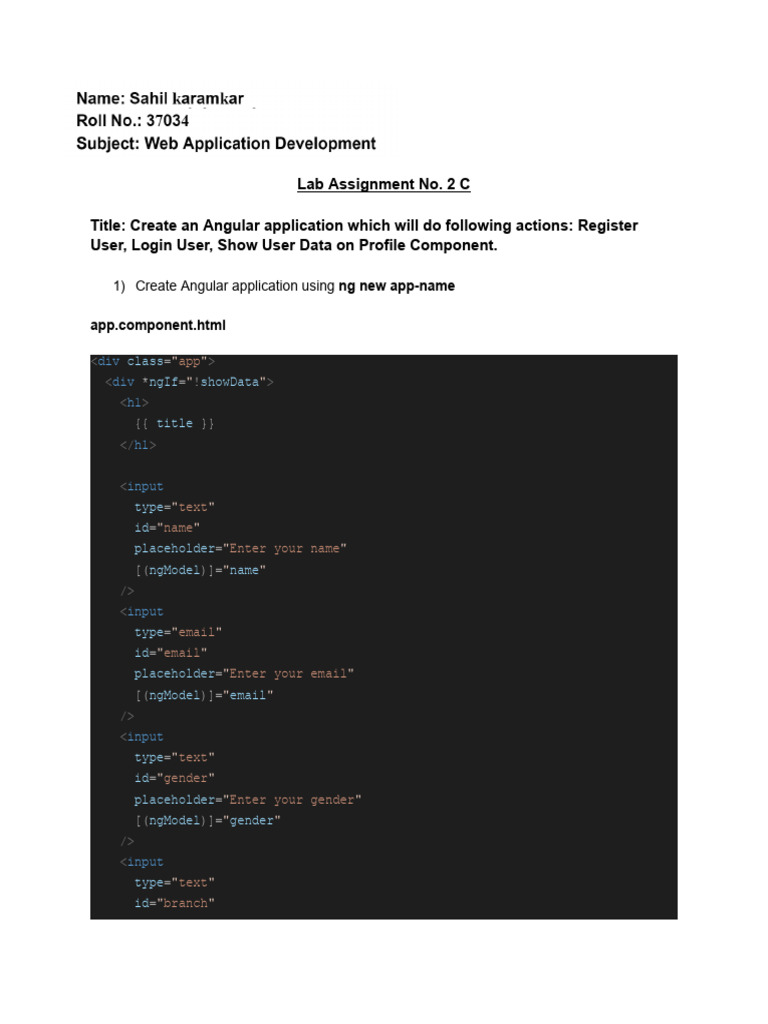 WAD - Lab 2 C | PDF | Software | Cyberspace WAD - Lab 2 C | PDF | Software | Cyberspace