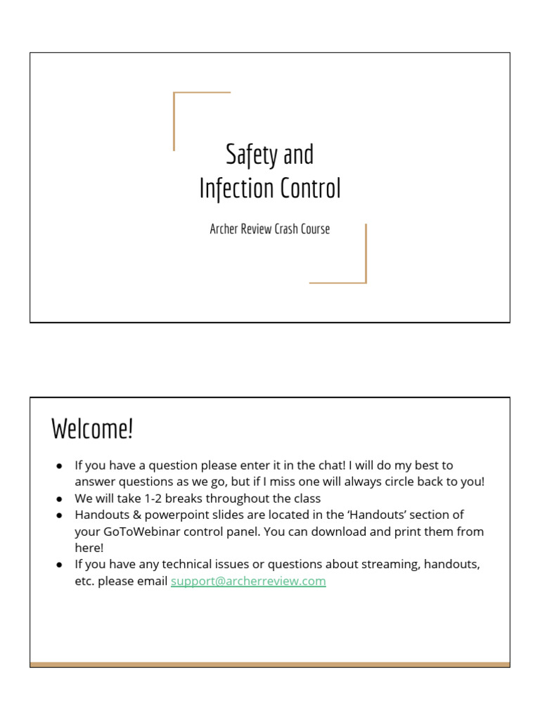 Infection Control and Safety Guidelines | PDF | Public Health | Causes ...