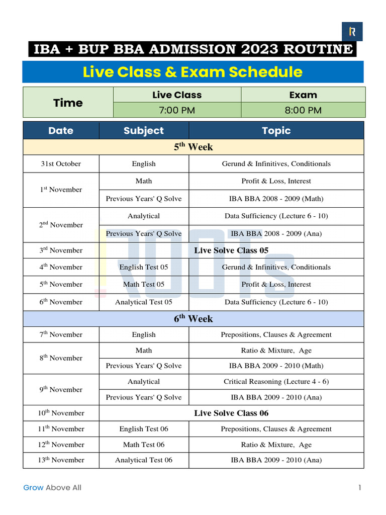 ROOTs IBA BBA - Guided Study Path 2023 | PDF | English Language | Mathematics