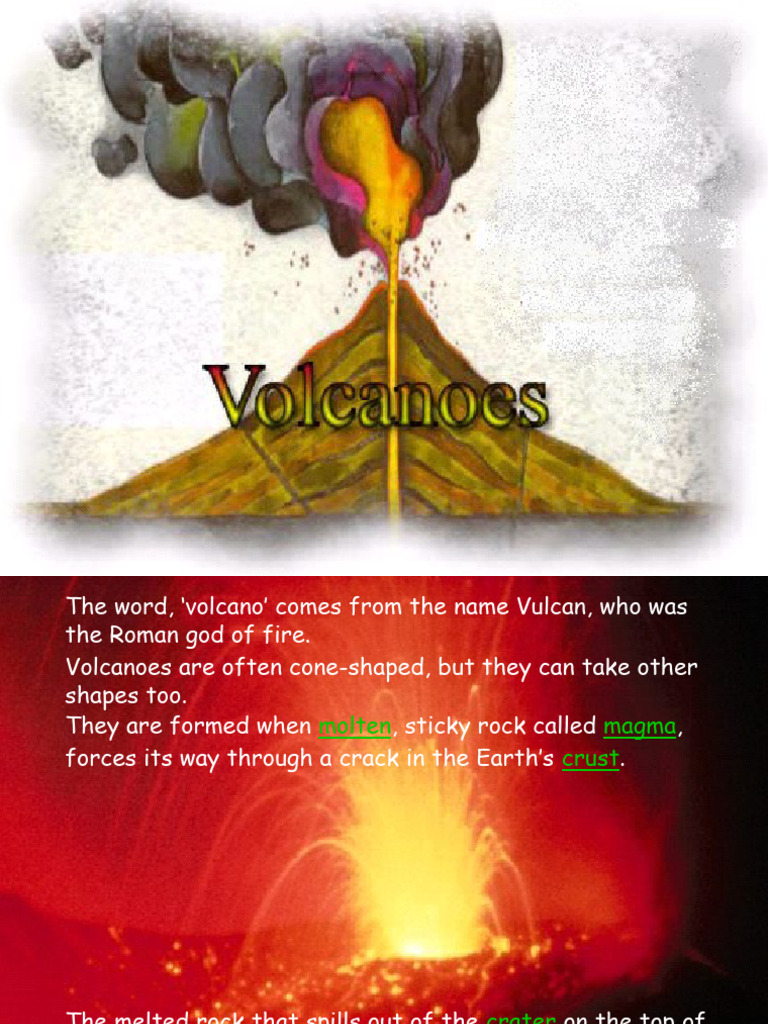 Volcanoes | PDF | Volcano | Lava