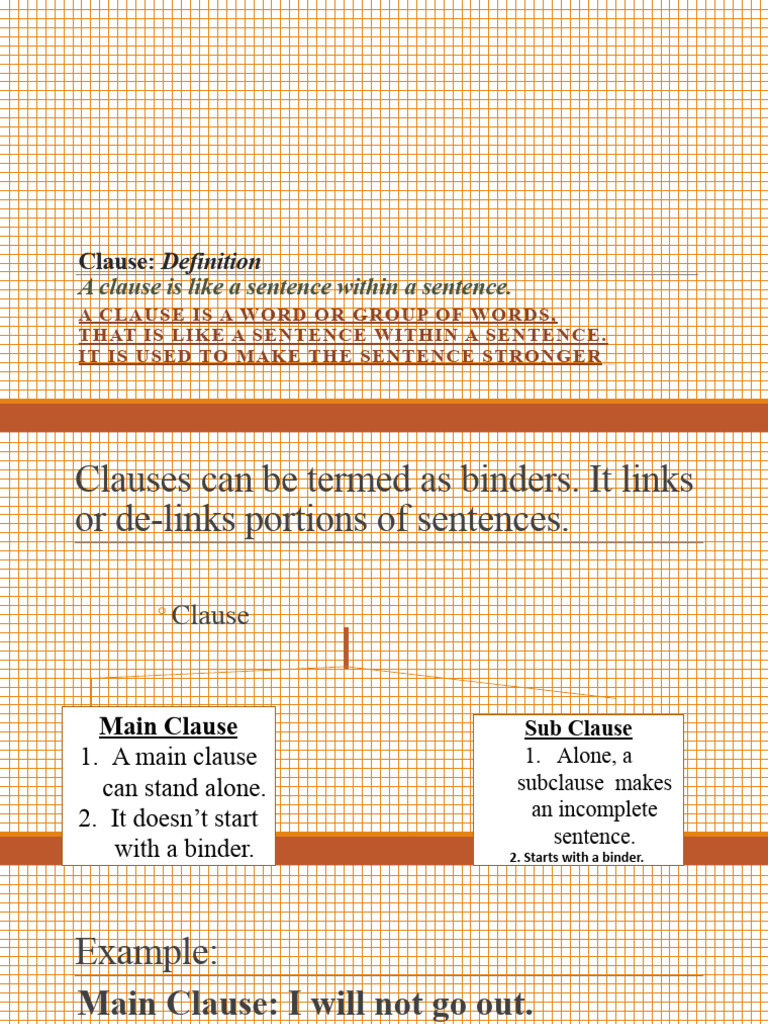 Clause | PDF | Clause | Adverb