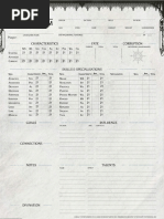 WFRP 4e Fillable Character Sheet Guide | PDF | Spreadsheet