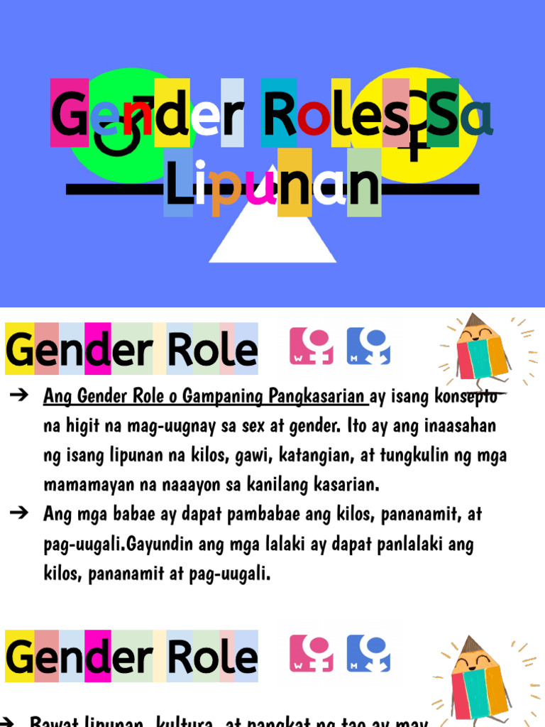 Gender Roles | PDF