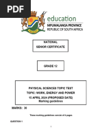 Mathematics p2 Grade 11 November 2024, Memo-1 | PDF | Skewness | Geometry