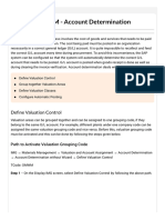 SAP MM Material Valuation Guide | PDF