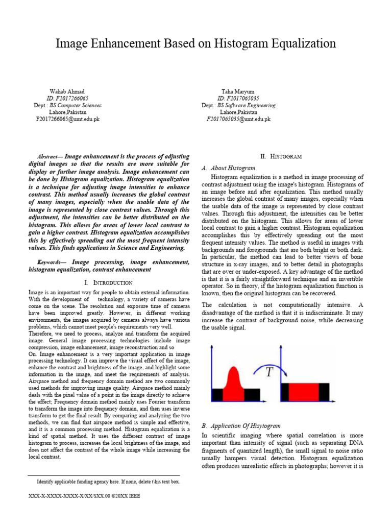 Final Research Paper | PDF | Image Editing | Computer Graphics