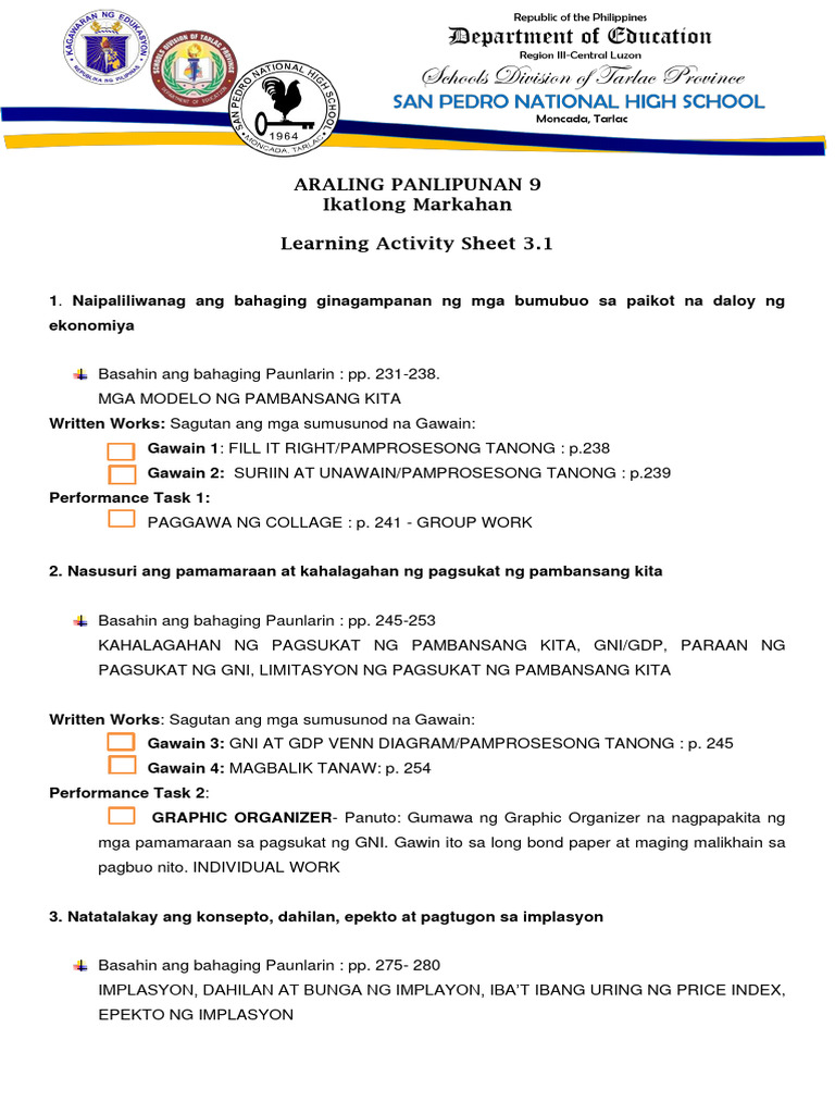 AP9-LAS-3rd FAITH | PDF