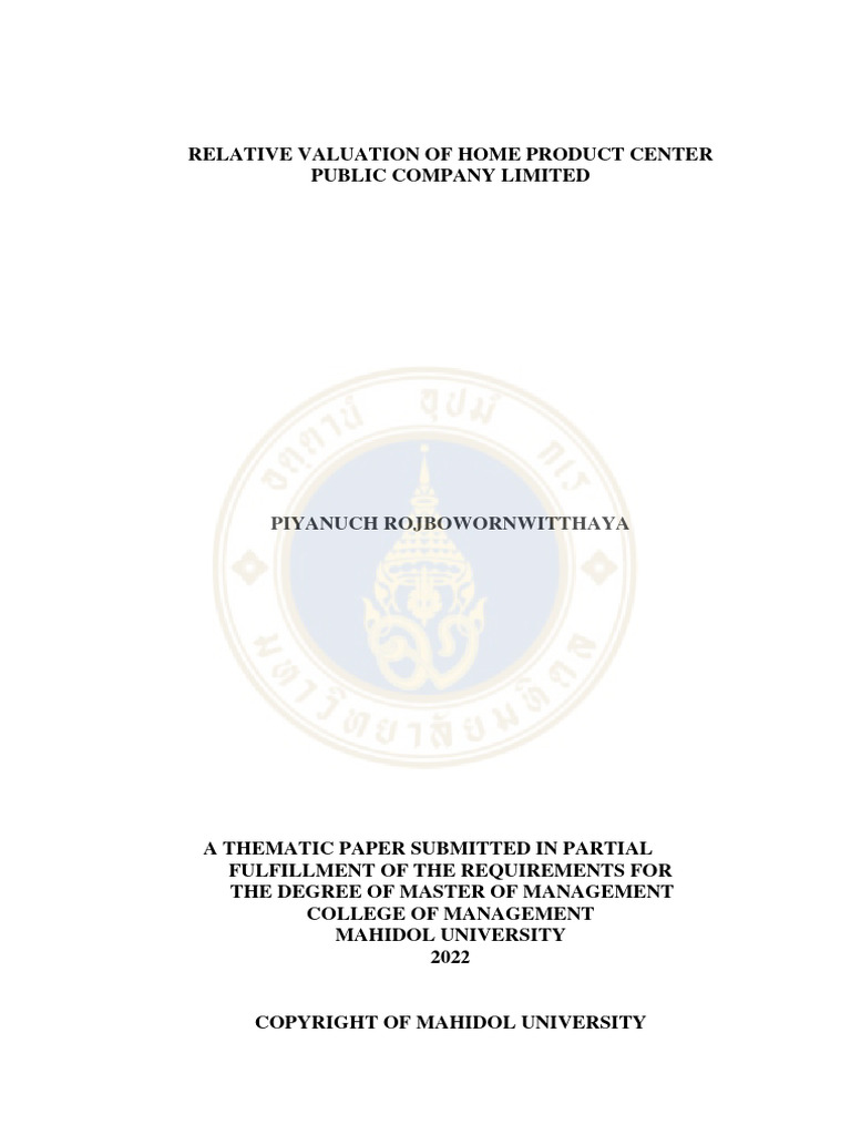 TP FM.006 2022 | PDF | Cost Of Living | Price–Earnings Ratio