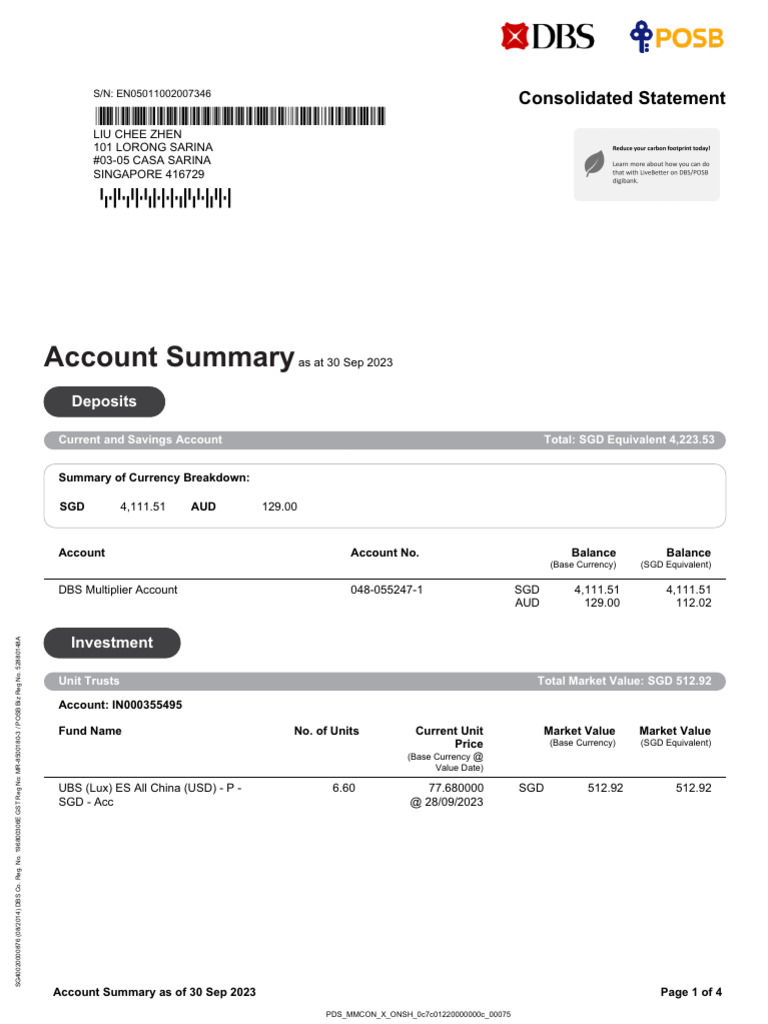 Bank Statement To Send GT | PDF | Cheque | Deposit Account