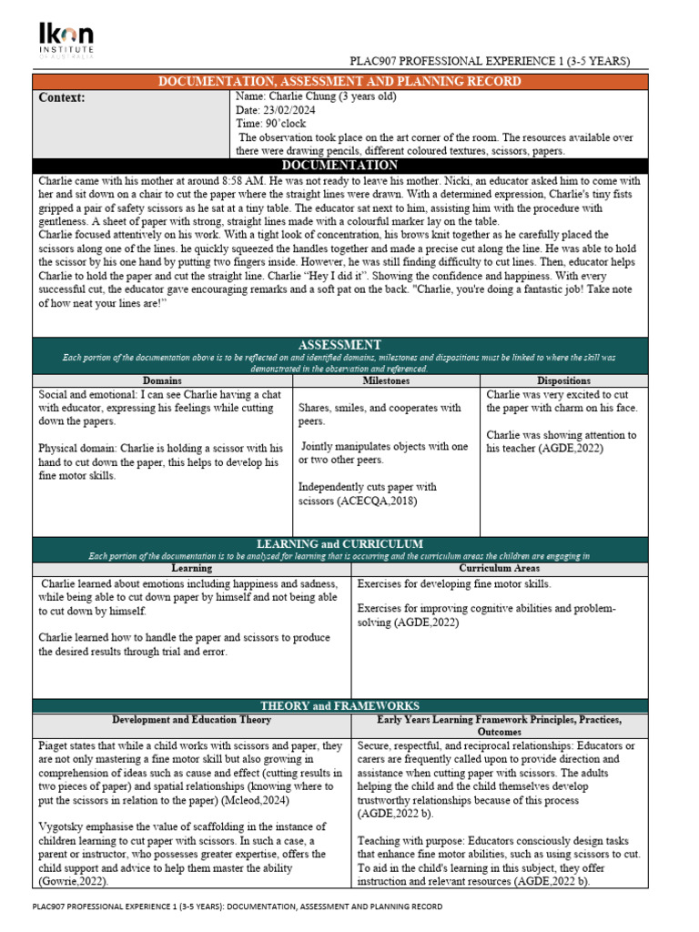 Dap Charlie | PDF | Learning | Experience