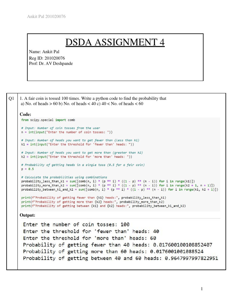 Dsda Assignment 4 | PDF