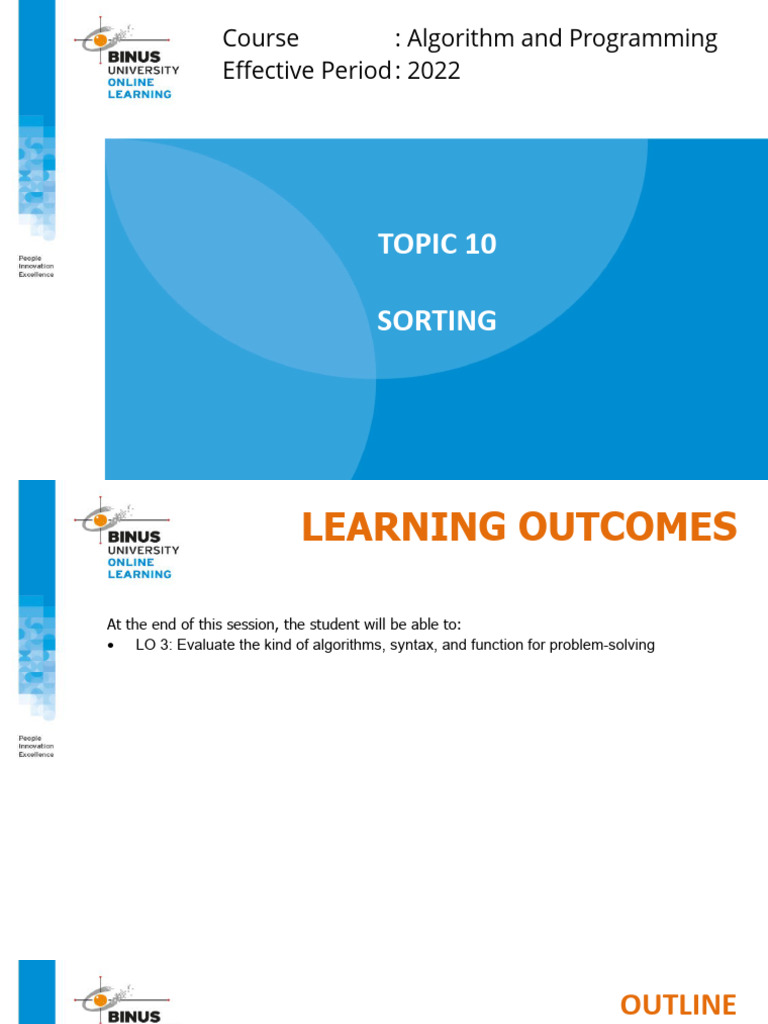 Sorting Algorithms Overview and Code | PDF | Algorithms | Algorithms ...