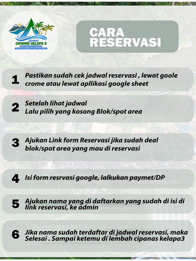 Cara Reservasi | PDF