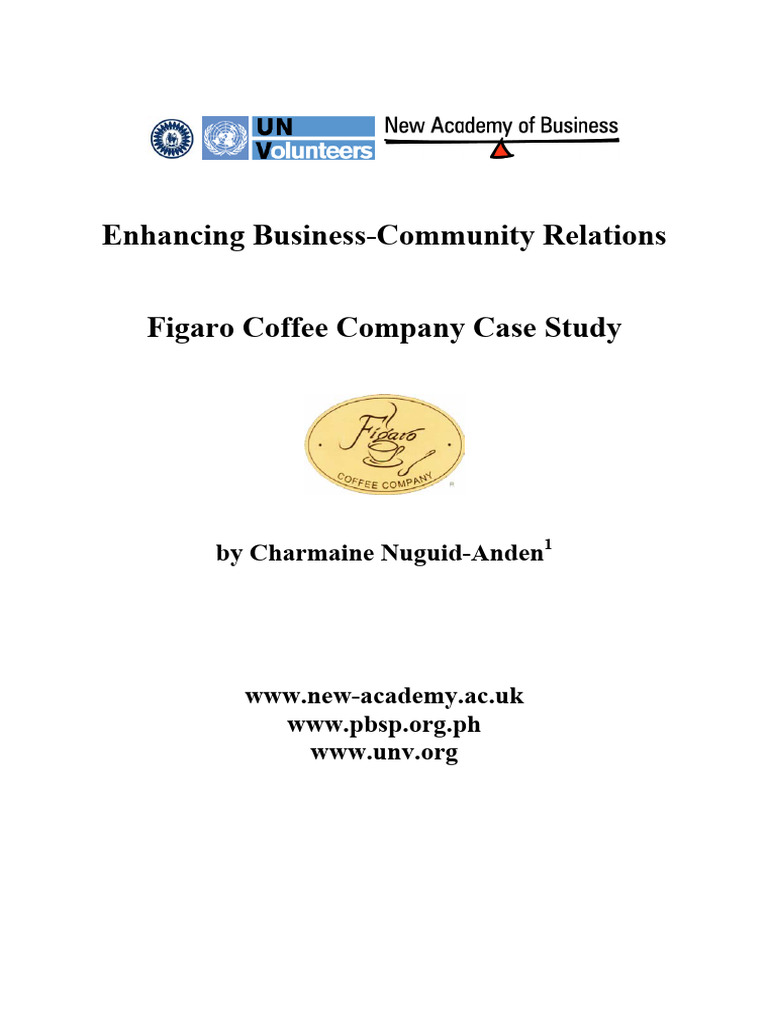 Figaro_Coffee_Company_1 | PDF | Coffee | Drink