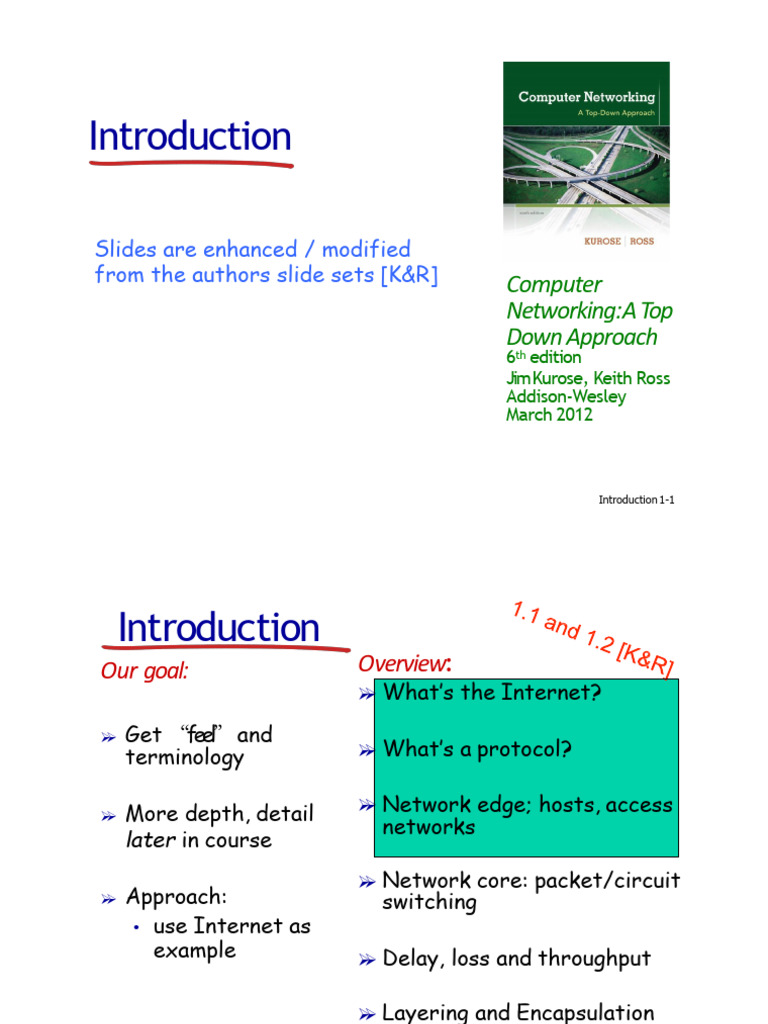 Intro to Computer Networking | PDF | Computer Network | Digital ...