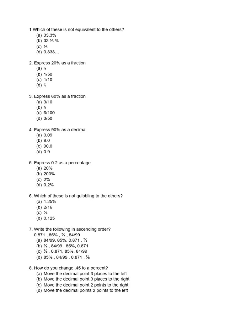 Maths Class Test Chapter 8 Part 1 | PDF Maths Class Test Chapter 8 Part 1 | PDF