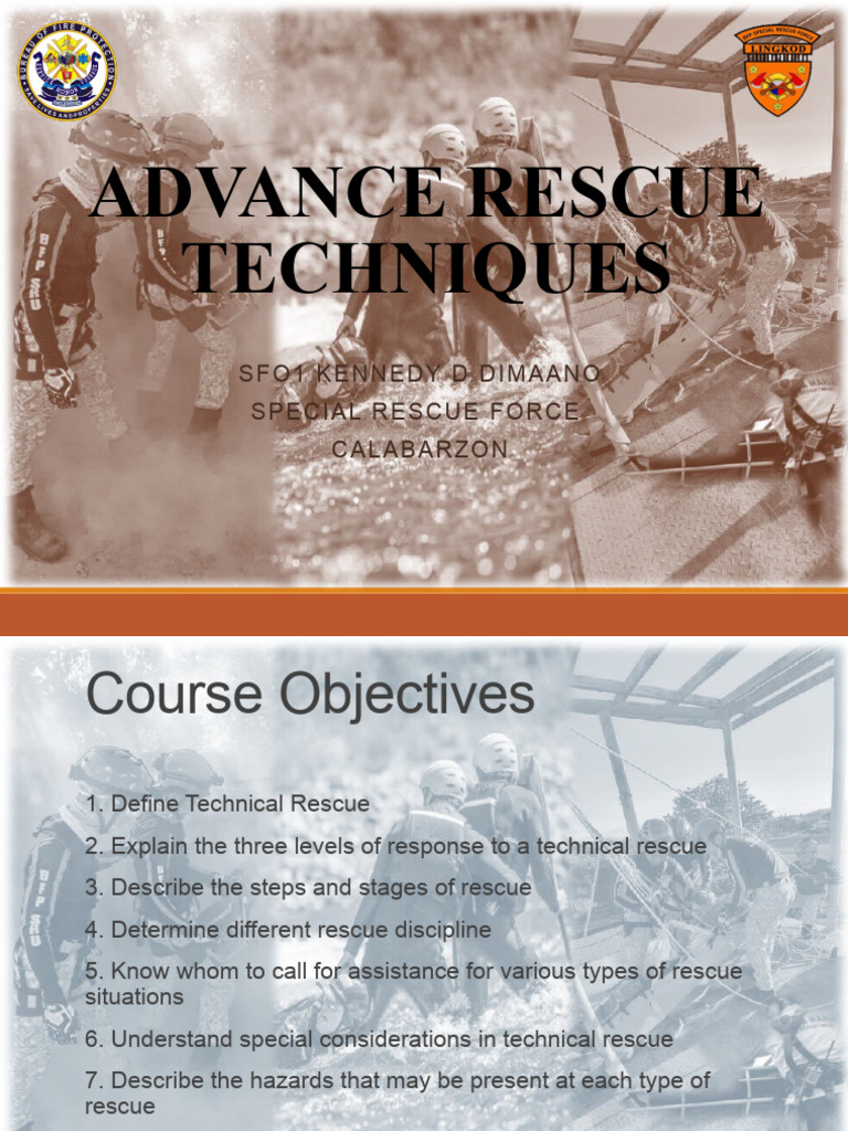Advance Rescue Techniques For JLC New Revised | PDF | Underwater Diving ...