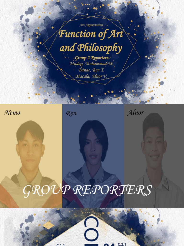 G2 Reporting Art Appreciation | PDF | Liberal Arts Education | Cognition