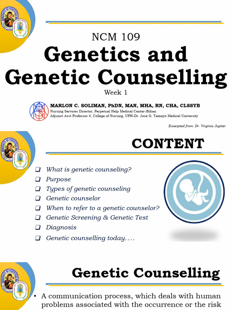 Genetic Counselling | PDF | Genetic Disorder | Genetic Counseling