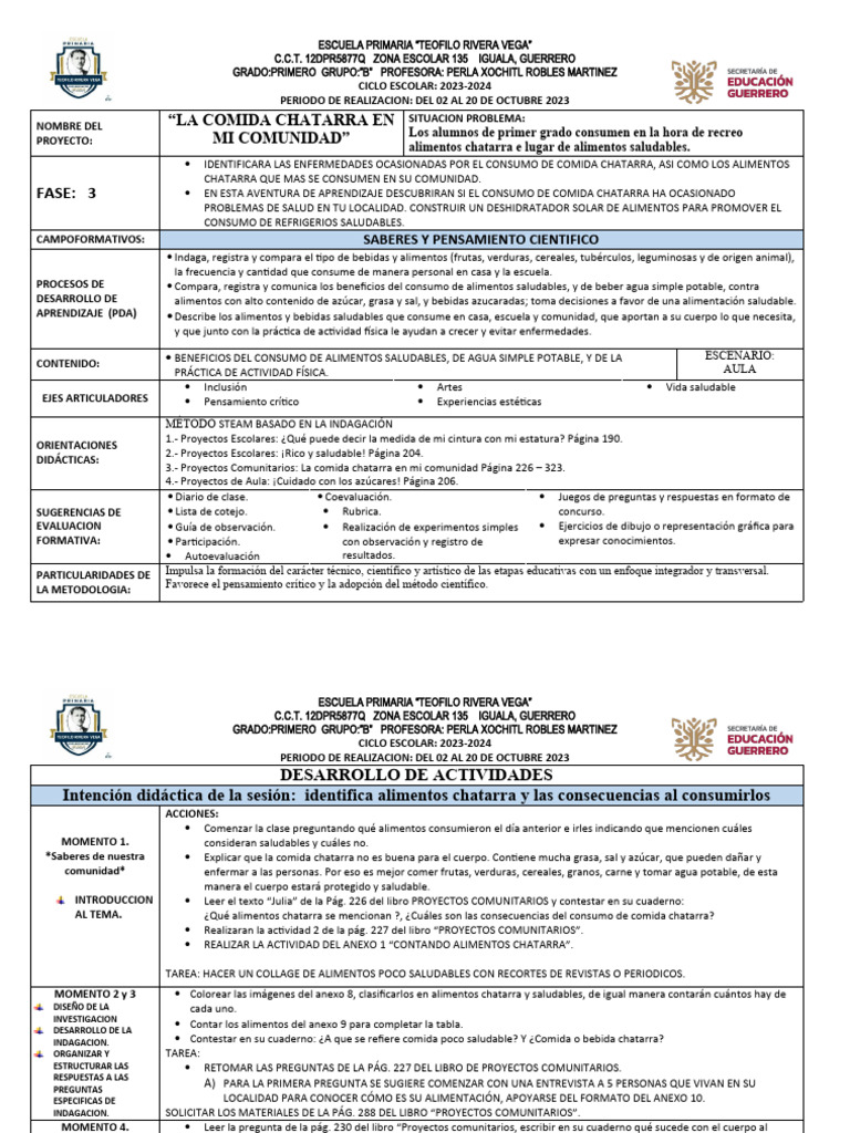 Proyecto 2 Saberes y Pensamiento Cientifco | PDF | Alimentos | Comida ... Proyecto 2 Saberes y Pensamiento Cientifco | PDF | Alimentos | Comida ...