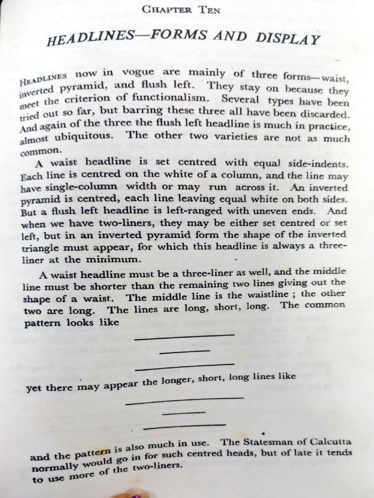 Headlines - Forms & Display | PDF