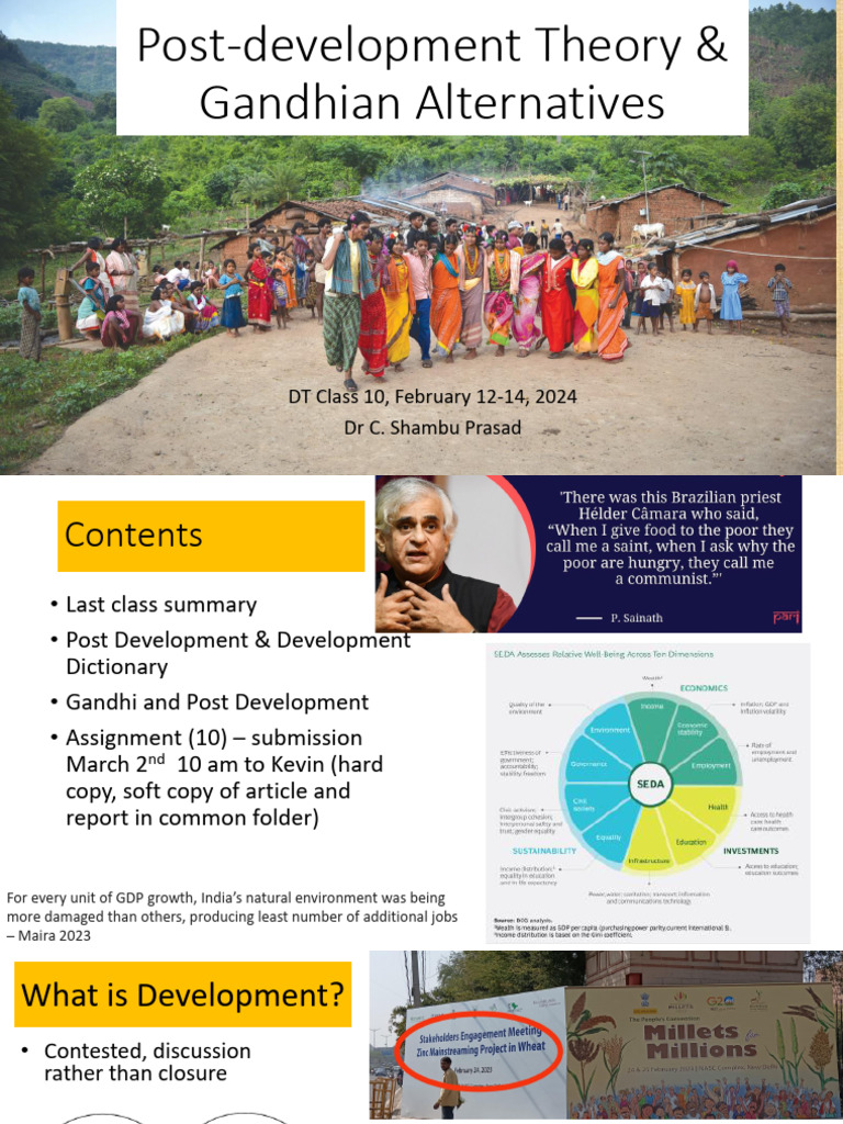 DT 10 Post Development | PDF | Economies