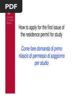 Italian Passport Form MOD 1 | PDF