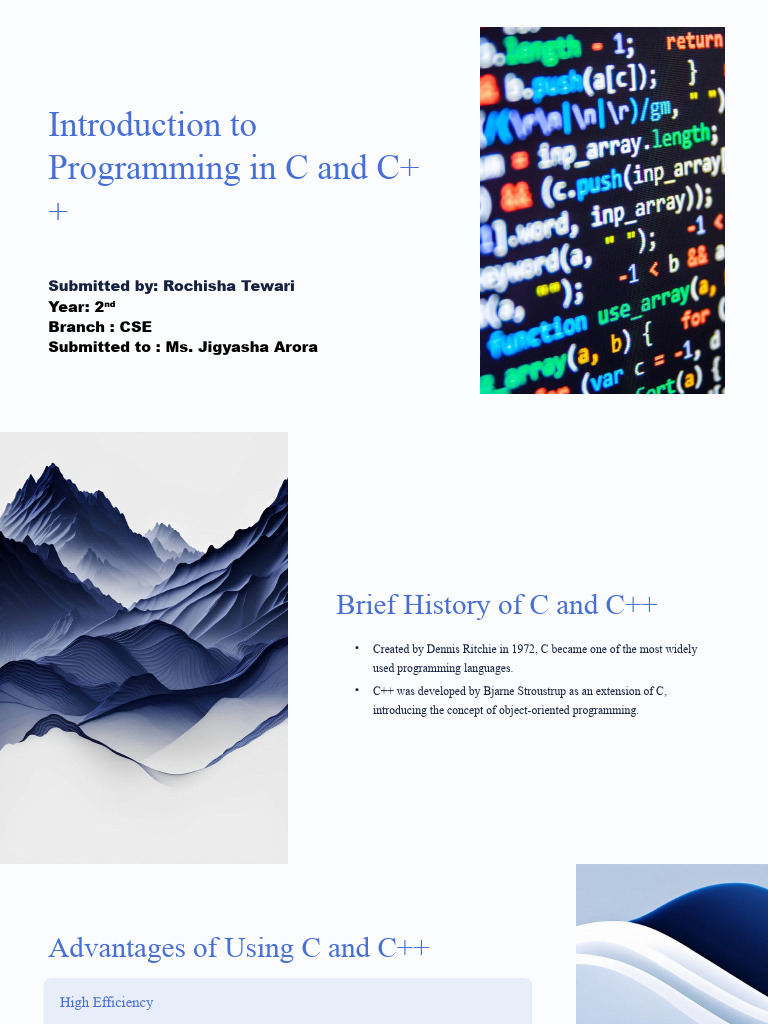 Introduction To Programming in C and C | Download Free PDF | C++ | Pointer (Computer Programming)